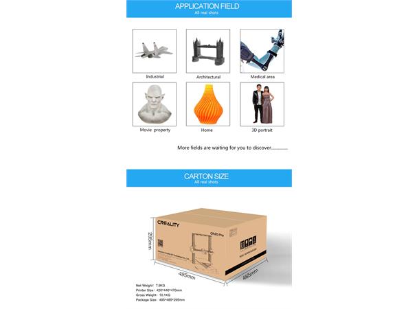 Creality CR-20 PRO 3D-Printer - Norwegian Modellers