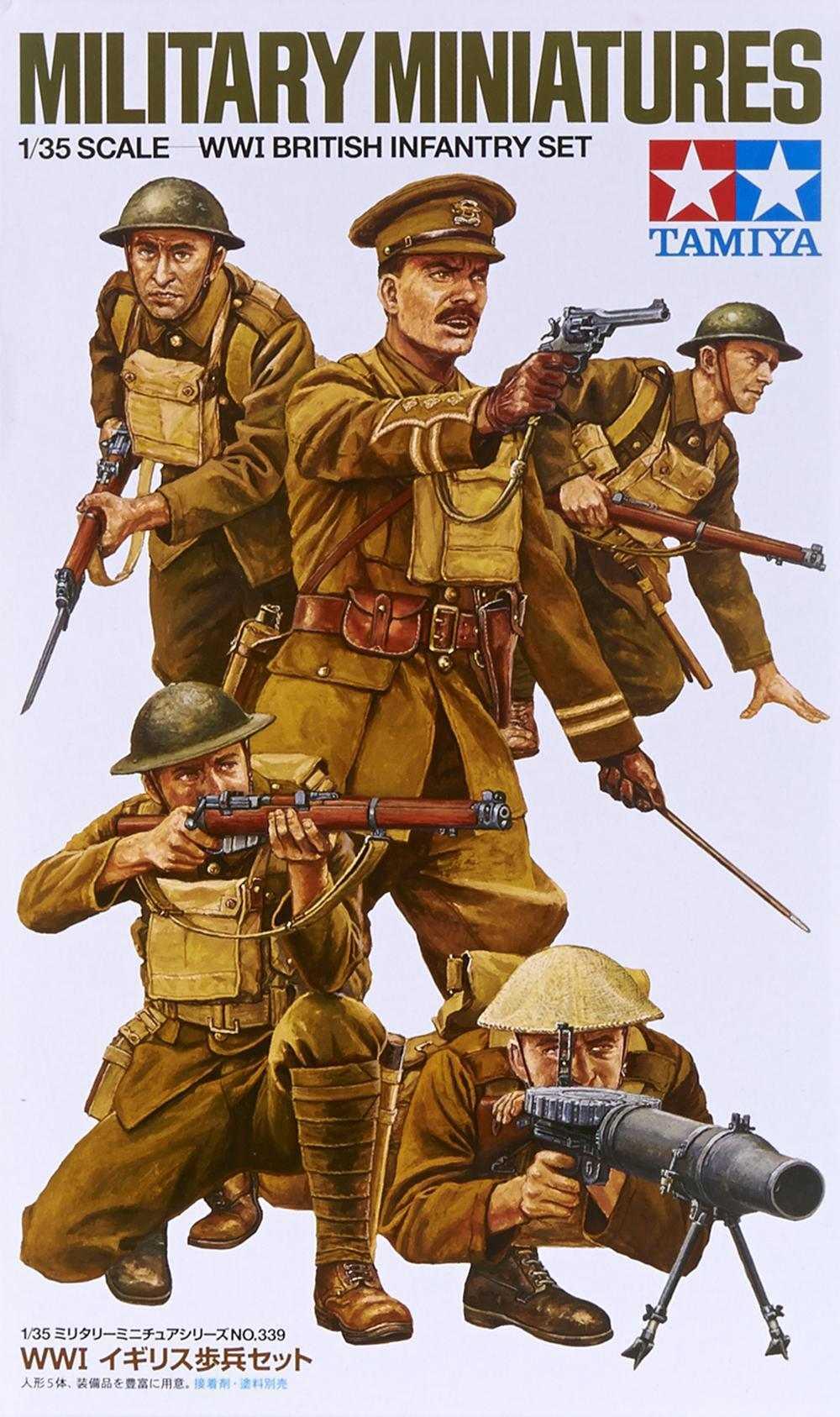 Tamiya British Infantry WW1 1/35 plastmodell - Norwegian Modellers