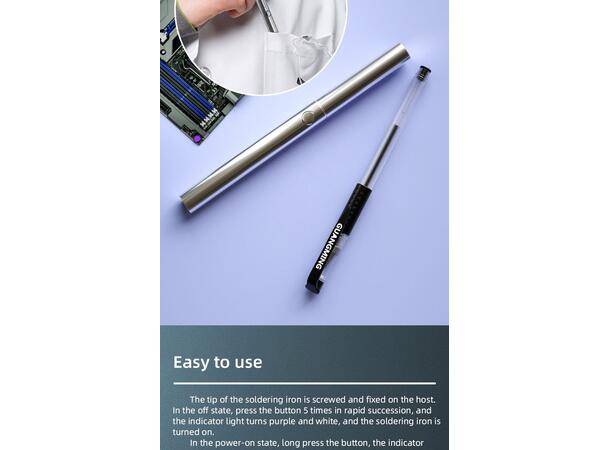 Sequre P15 Trådløs Loddebolt 15W - Norwegian Modellers